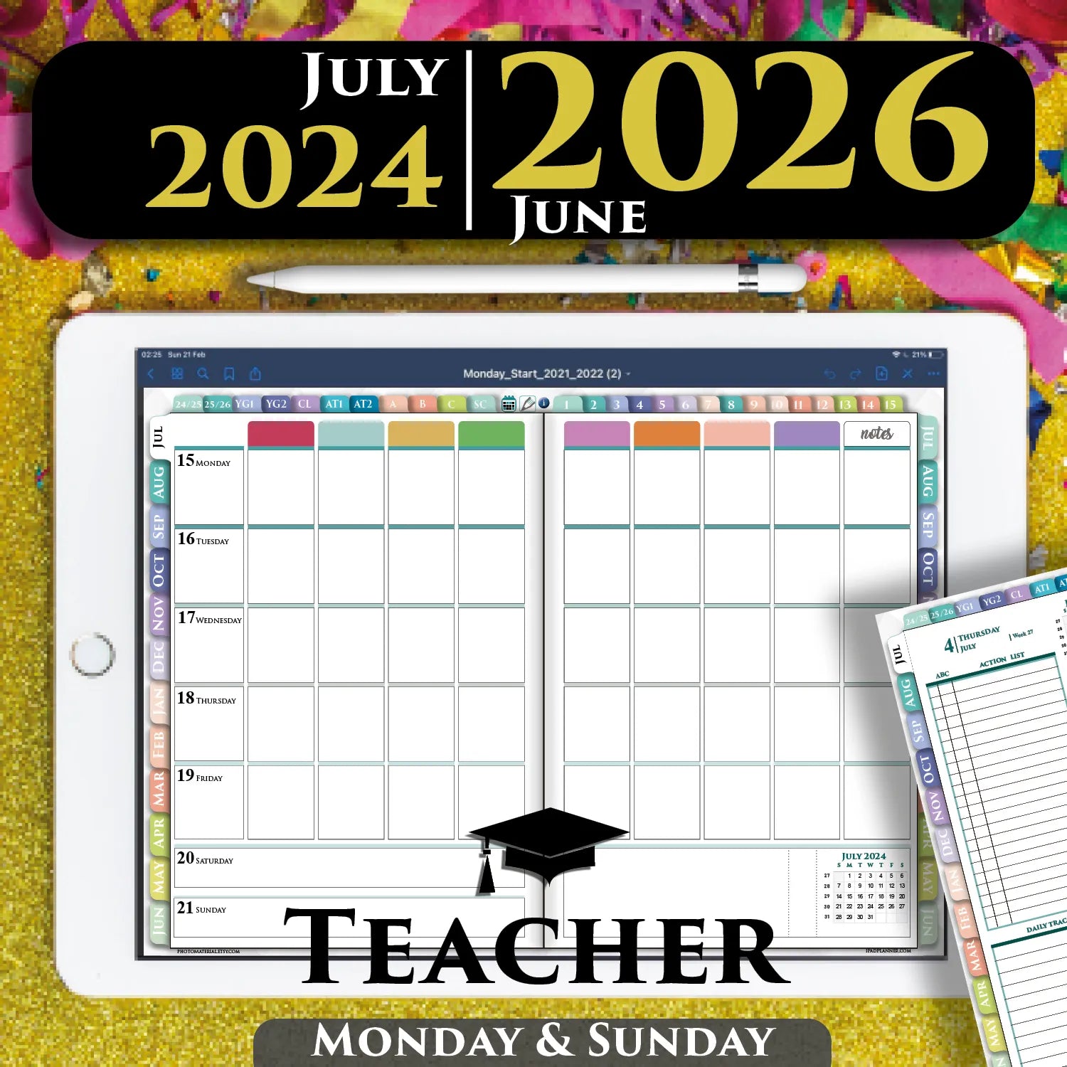 Digital Teacher Planner for iPad planning — iPad Planner