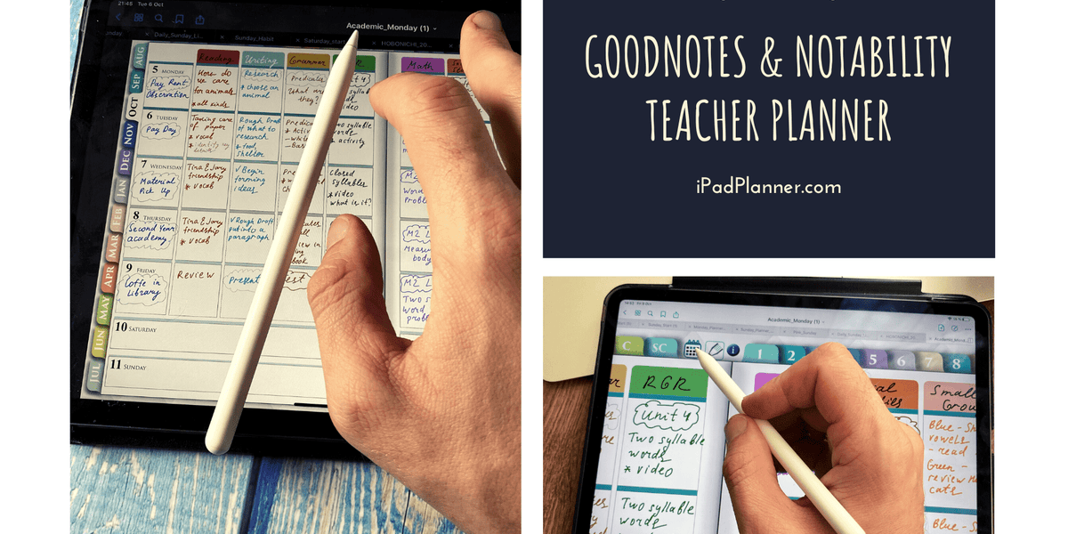 Best Digital Teacher Planner for GoodNotes and Notability — iPad Planner