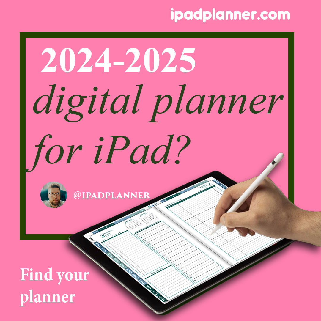 2023 2024 Digital Planner — iPad Planner