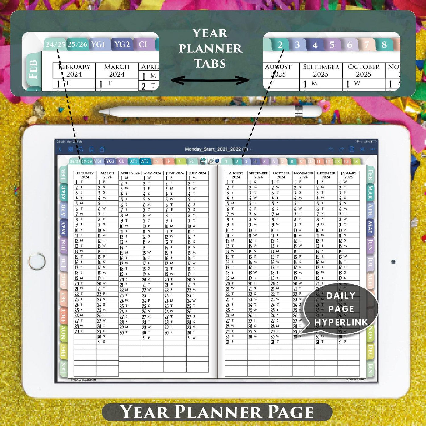 2024-2025 Digital Planner for Students: Best for iPad | Notability & G ...