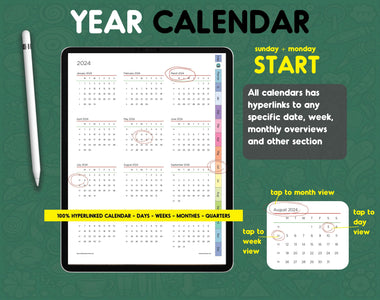 Digital Business Planner 2024 — iPad Planner