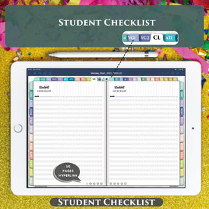 Digital Teacher Planner for iPad planning — iPad Planner