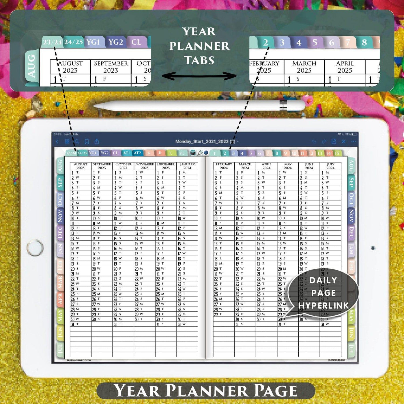Digital Teacher Planner for iPad planning — iPad Planner