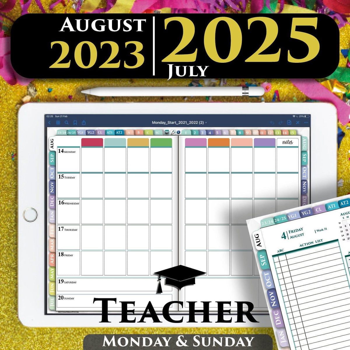 Digital Teacher Planner for iPad planning — iPad Planner