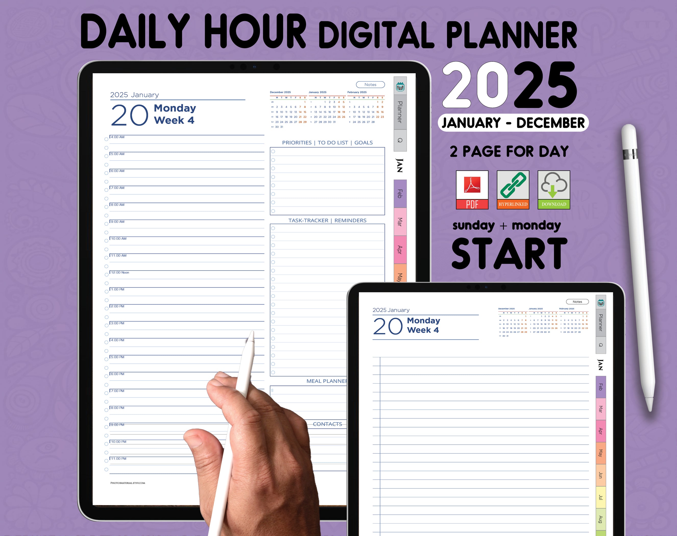 2025 Best Digital Planner for Nursing Students — iPad Planner
