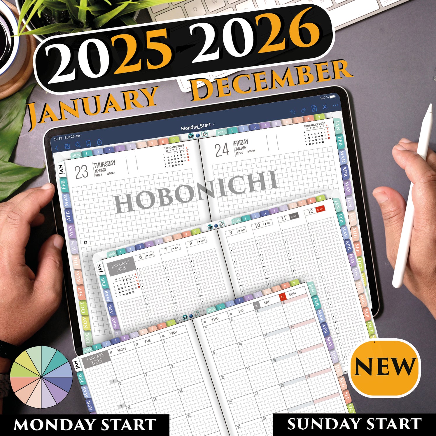 iPad Digital Planner, Best GoodNotes and Notability Notebooks digital ...