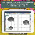 Rainbow 2025 2026 Franklin Digital Planner — iPad Planner