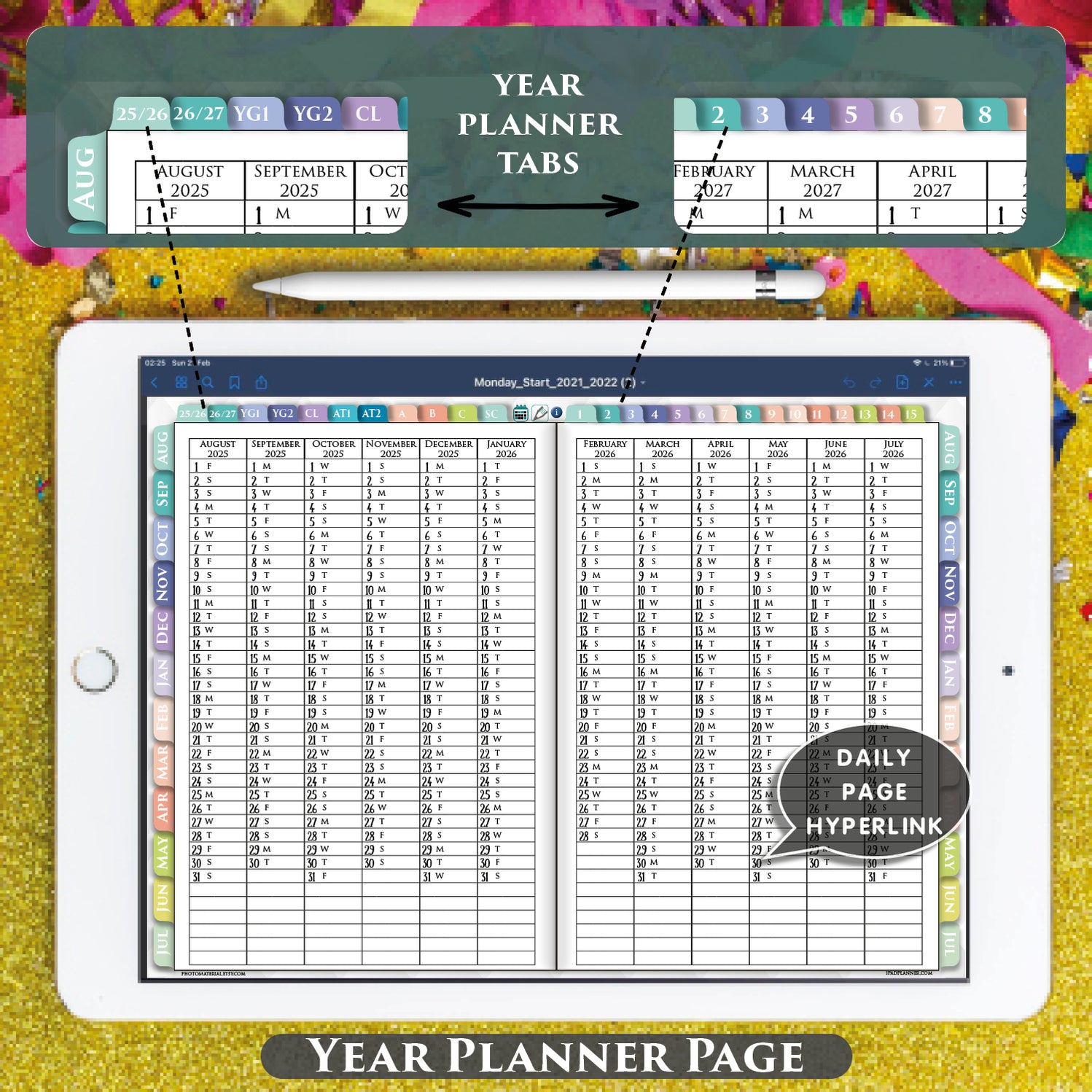 Digital Teacher Planner for iPad planning | August start Academic year ...