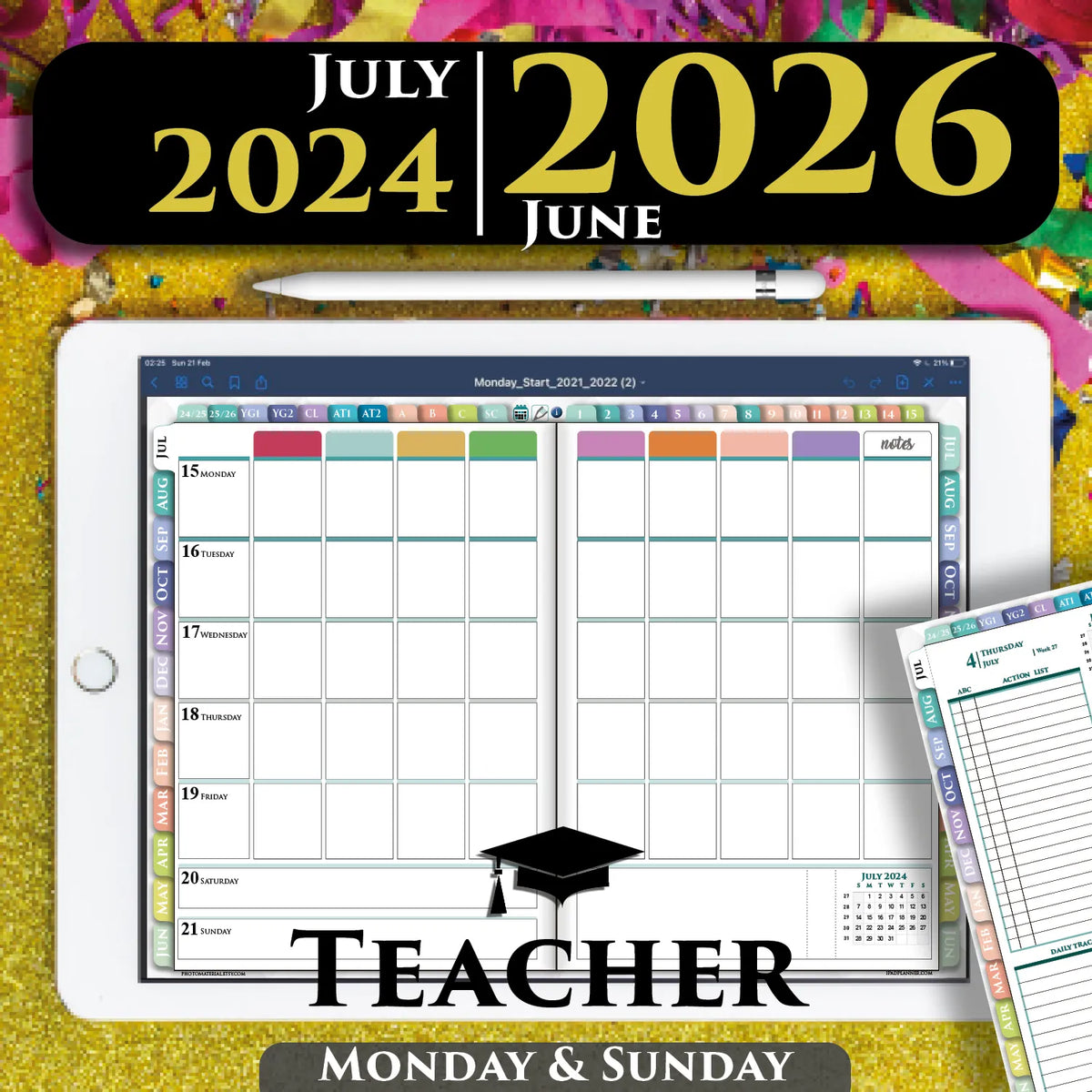 Digital Teacher Planner for iPad planning — iPad Planner