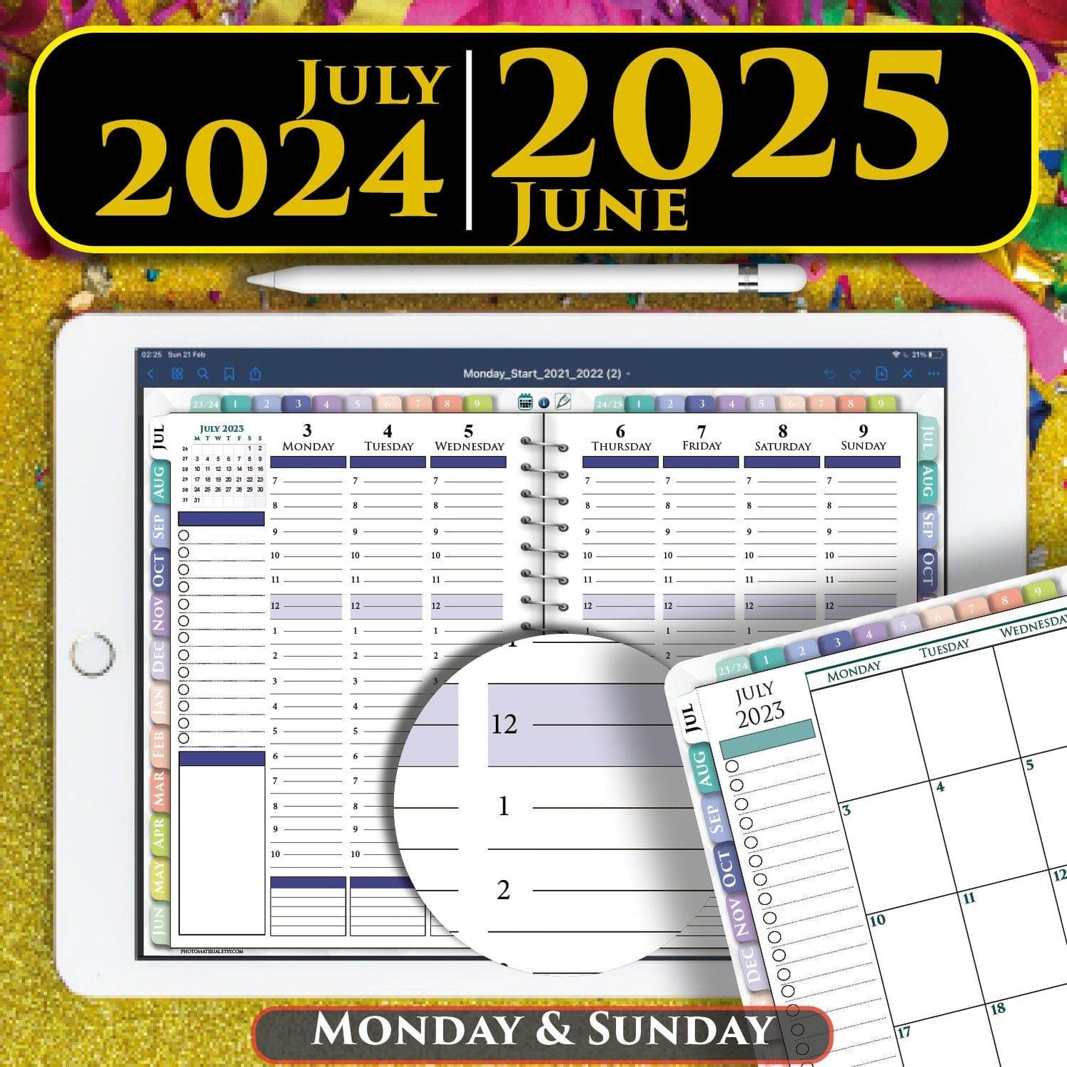 Ipad Digital Planner, best personal electronic planner app for ipad ...
