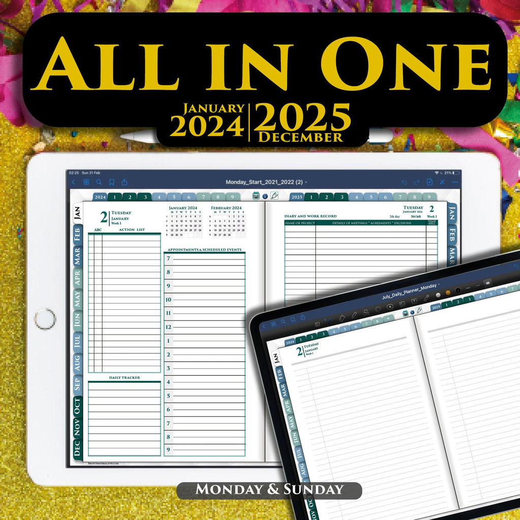 2024 2025 Digital Planner — iPad Planner