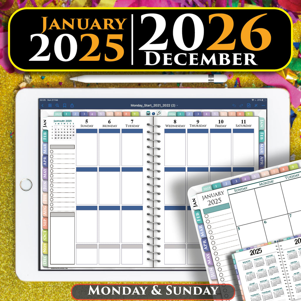 2025 digital planner — iPad Planner