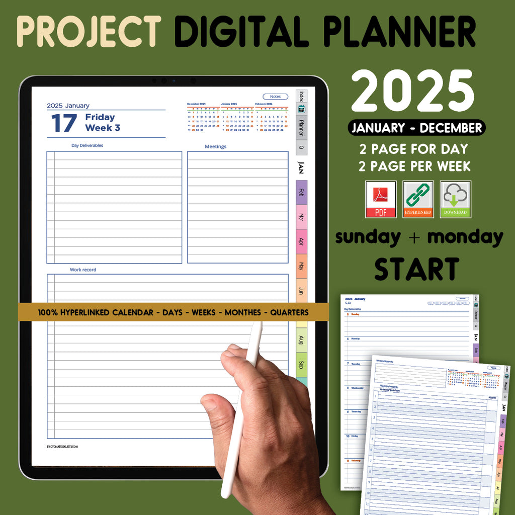iPad Digital Planner, Best GoodNotes and Notability Notebooks digital ...