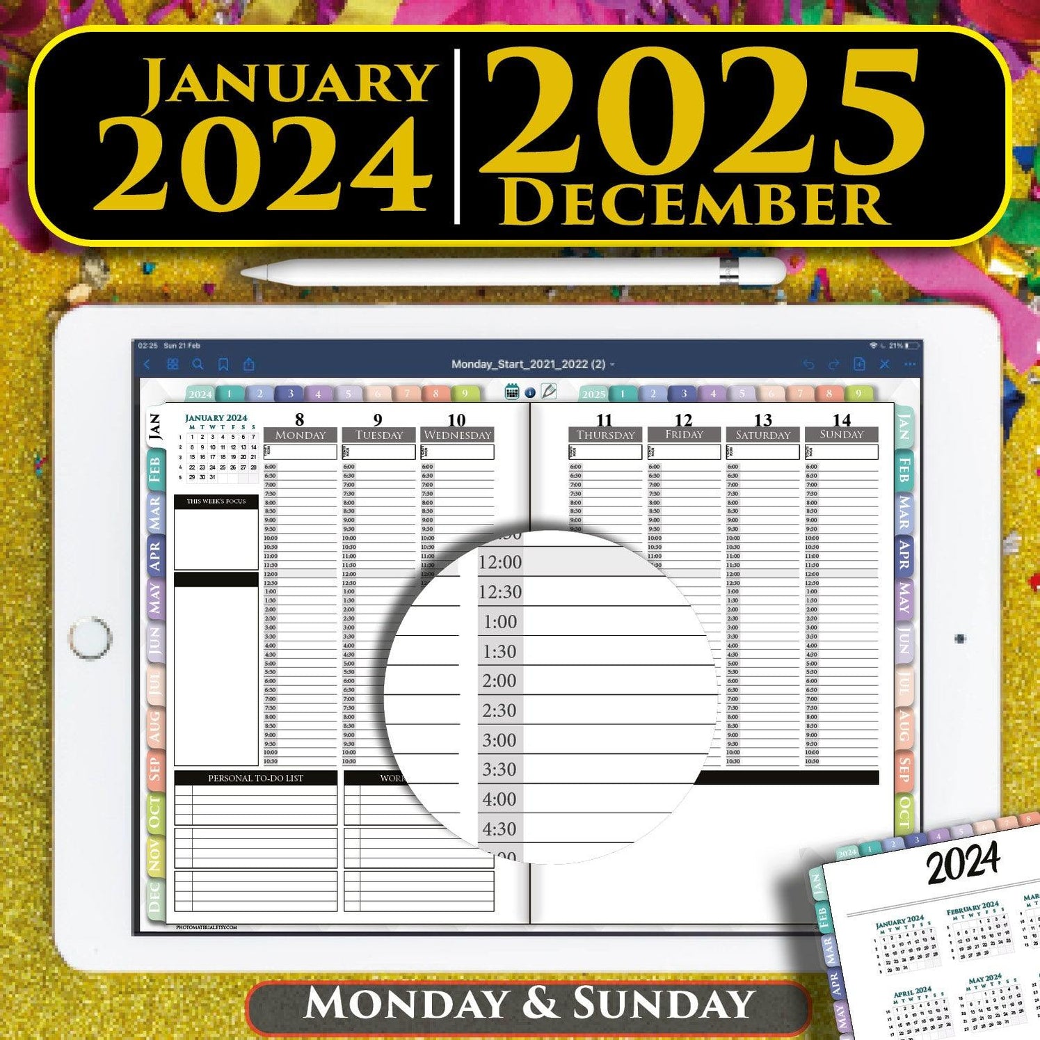 Ipad Digital Planner, best personal electronic planner app for ipad ...