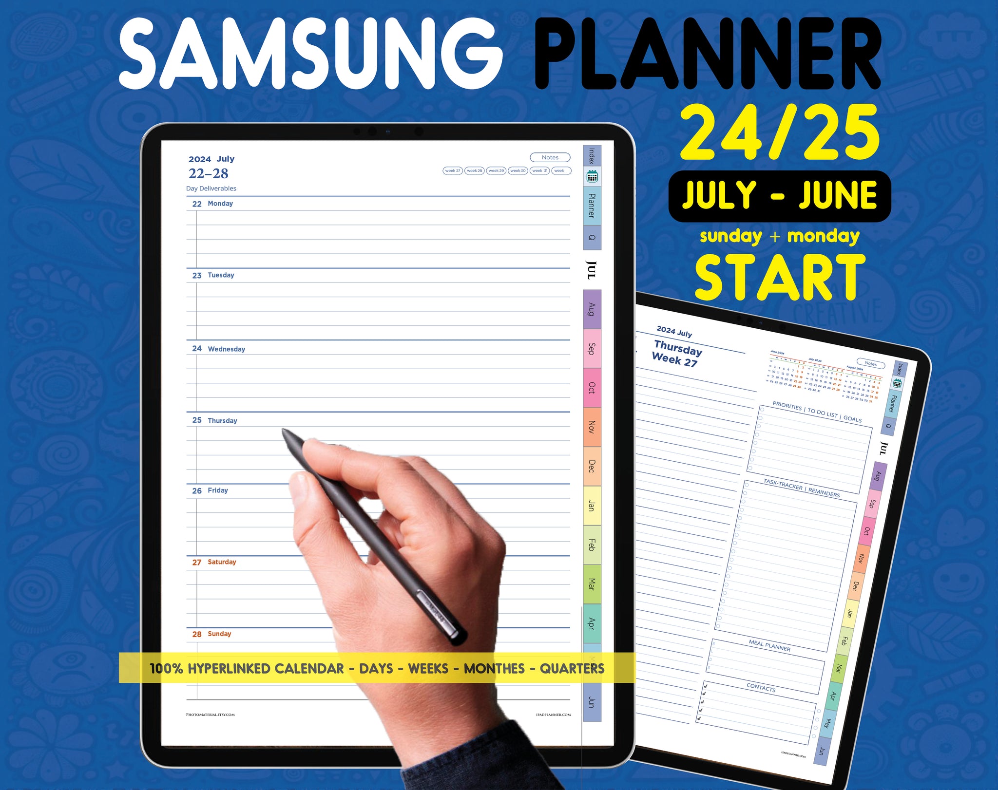 Vertical Planner — iPad Planner