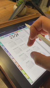 Digital Lesson Planner for 2023 2024 2025 ipad teacher planning — iPad ...
